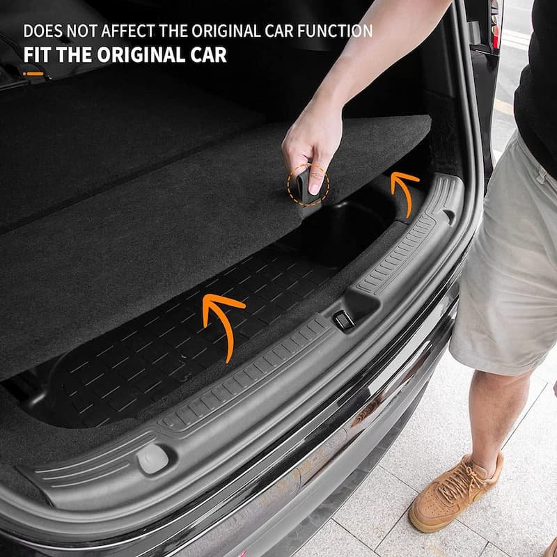 Tesla Model Y Trunk Bumper Protector | EvoAutostore.com