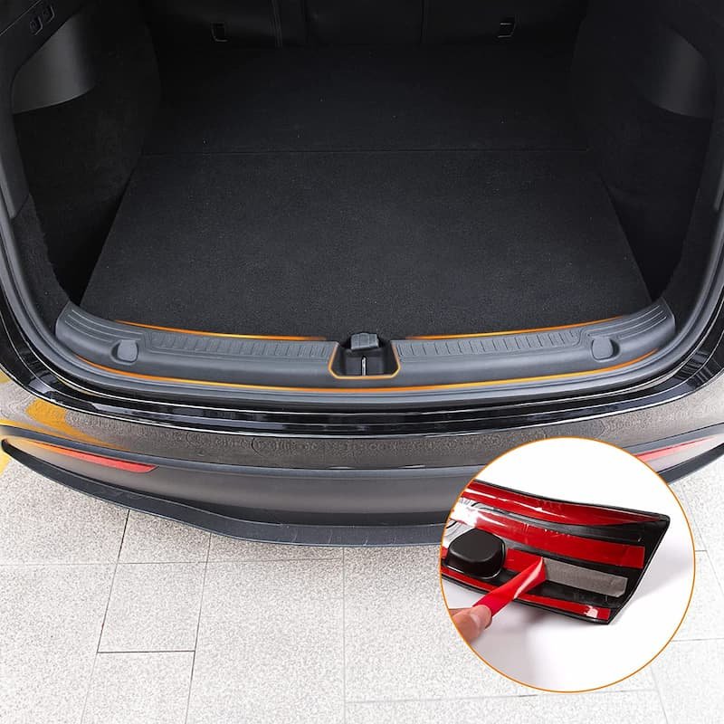 Tesla Model Y Trunk Bumper Protector | EvoAutostore.com